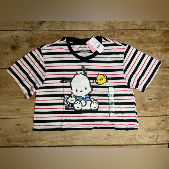 Sanrio | Tops | Sanrio Pochacco Cropped Tshirt | Poshmark